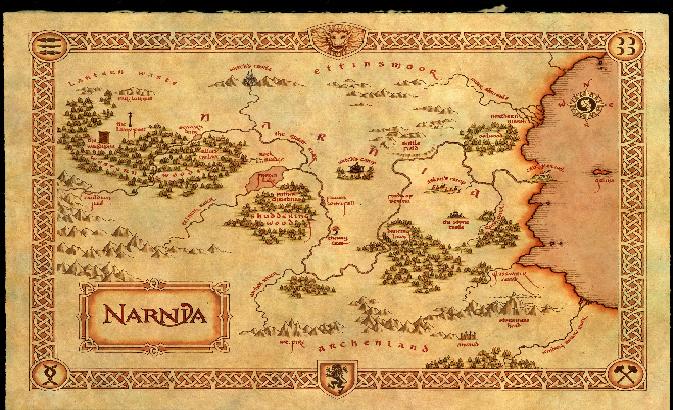 Obraz - Mapa.jpg | Narnia Wiki | FANDOM powered by Wikia