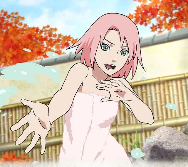 Image - Sakura Haruno Hot Spring Card 2.png | Naruto Shinobi Collection JP Wikia | FANDOM ...
