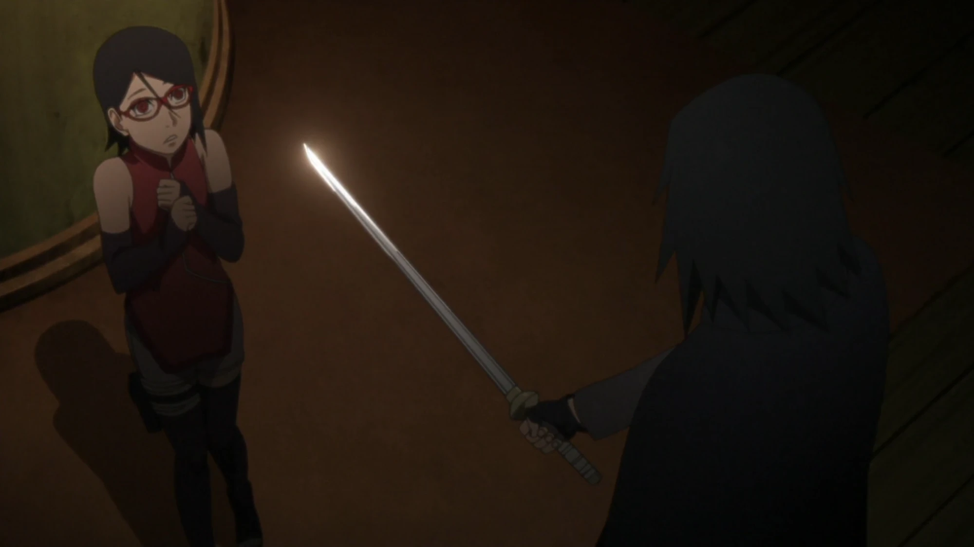 Image - Sarada Meets Sasuke.png | Narutopedia | FANDOM powered by Wikia