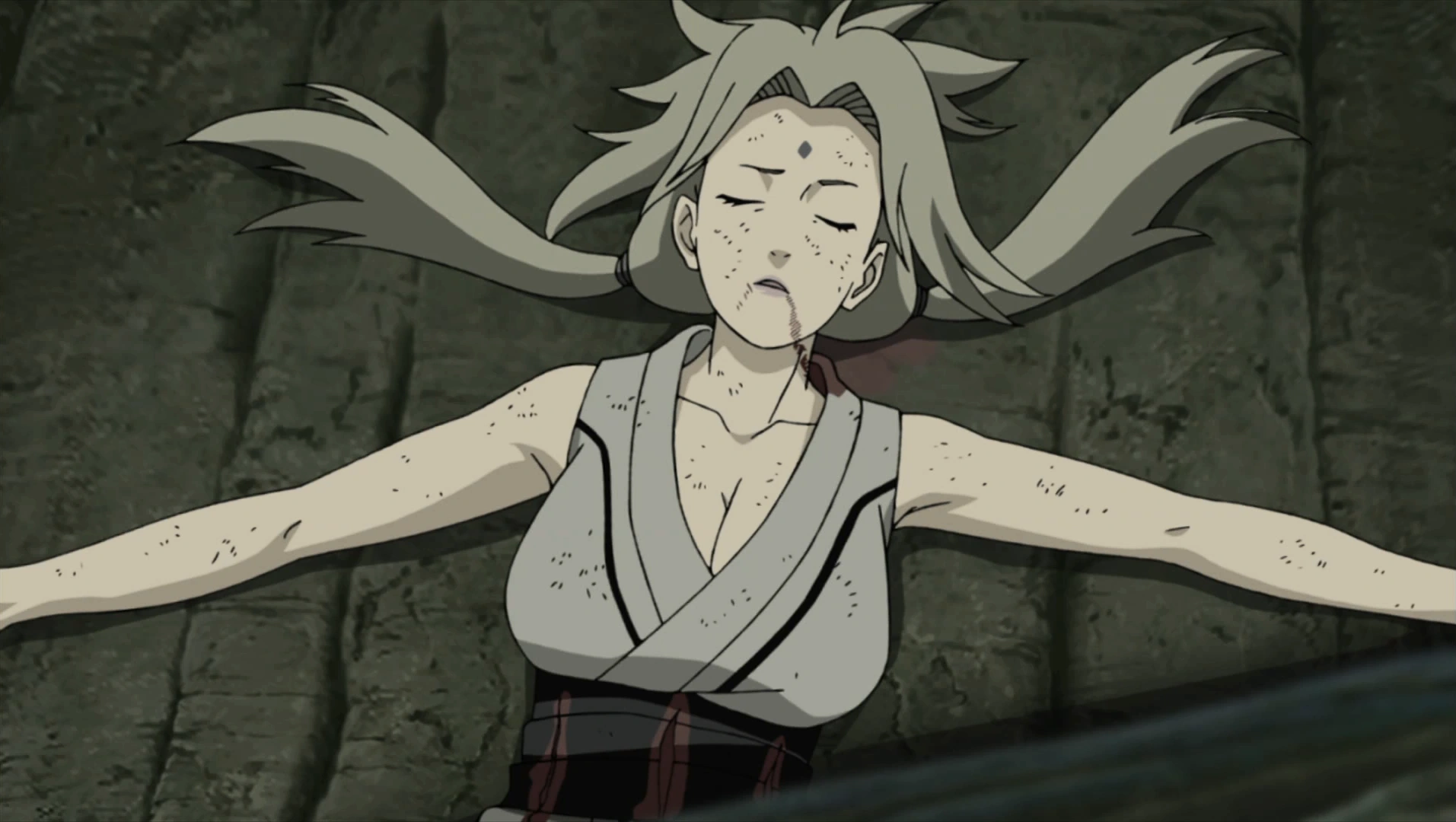 Imagen - Tsunade gravemente herida.png | Naruto Wiki | FANDOM powered ...