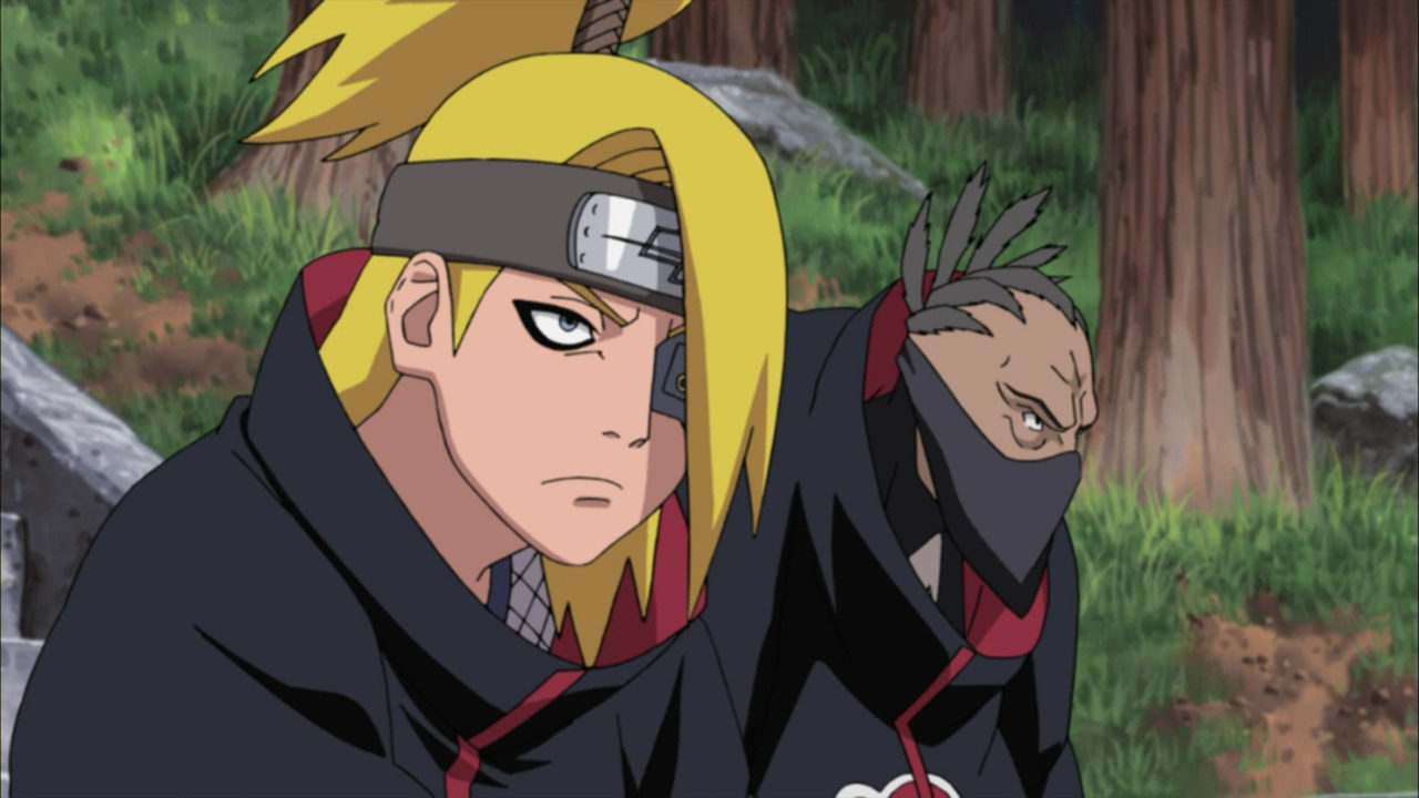 Imagen - Sasori y Deidara esperando a Hidan y Kakuzu.png | Naruto Wiki ... Imagen - Sasori y Deidara esperando a Hidan y Kakuzu.png | Naruto Wiki ...