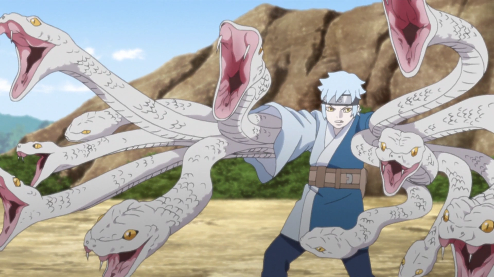 Imagem - Múltiplas Serpentes (Mitsuki).png | Wiki Naruto | FANDOM ...