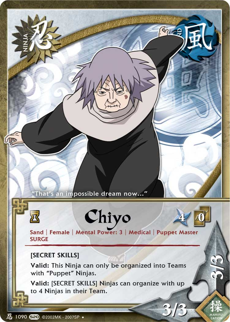 Imagen - Chiyo TotGS.png | Naruto Wiki | FANDOM powered by Wikia Imagen - Chiyo TotGS.png | Naruto Wiki | FANDOM powered by Wikia