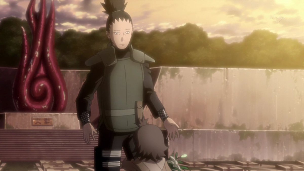 Imagen Mirai Abraza A Shikamaru Naruto Wiki Fandom Powered By