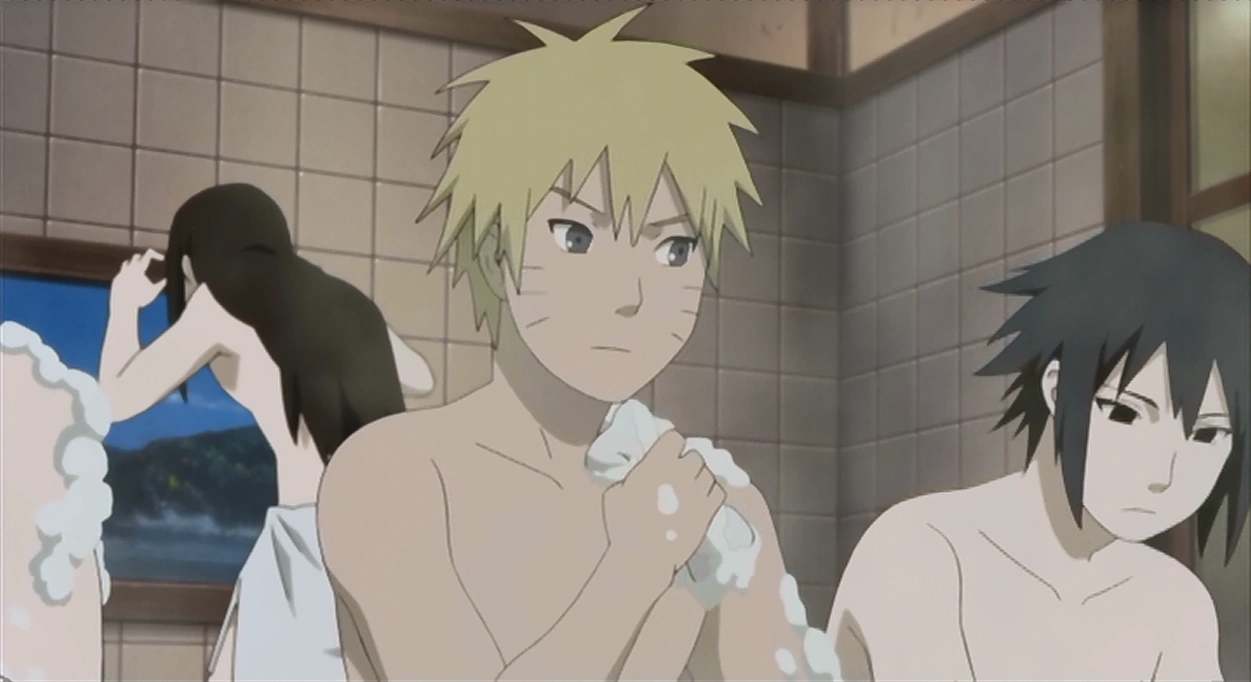 Image - NaruSasu bathing.PNG | Naruto Couples Wiki | FANDOM powered by ...