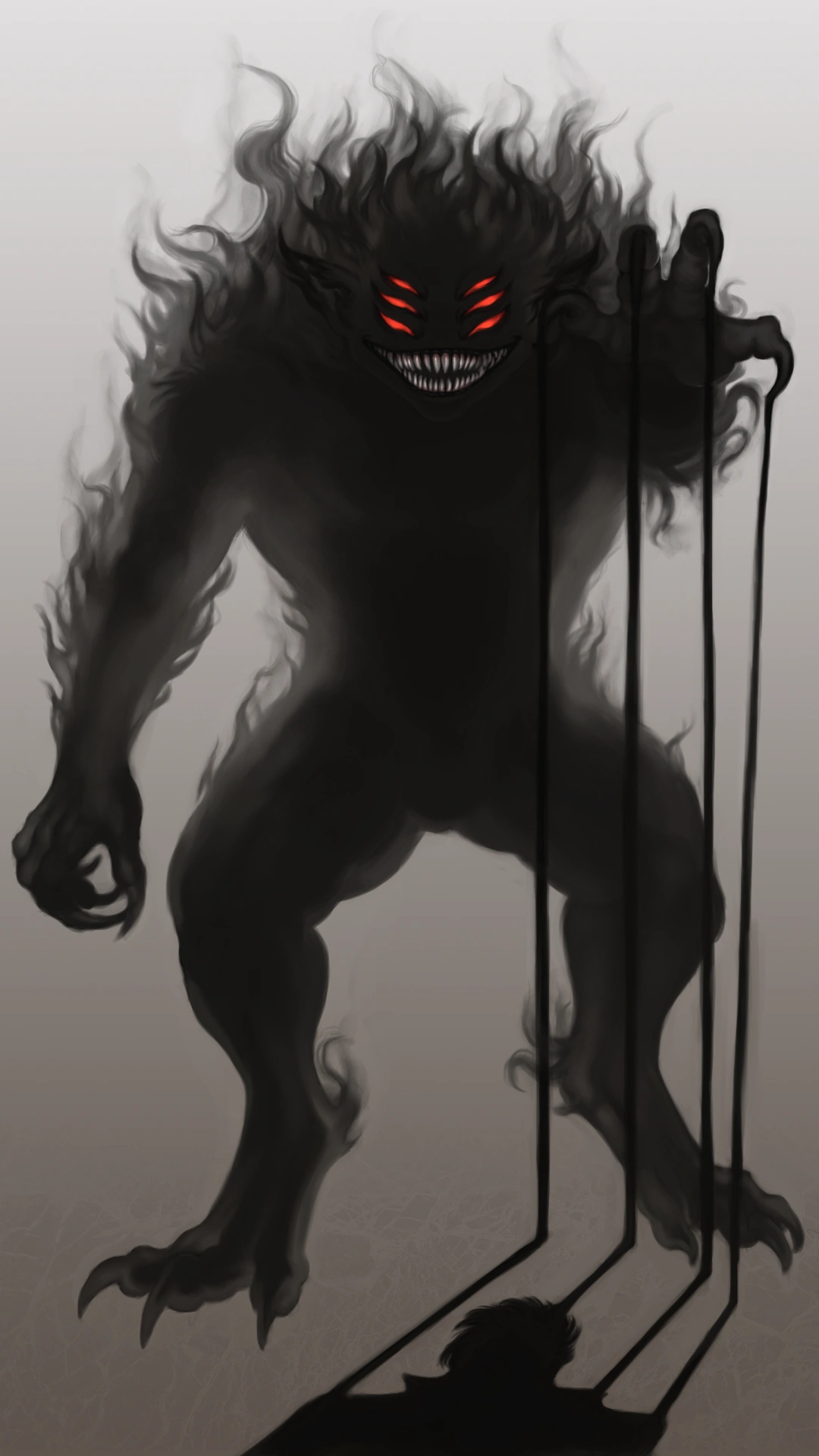 Humanoid Shadow Creature