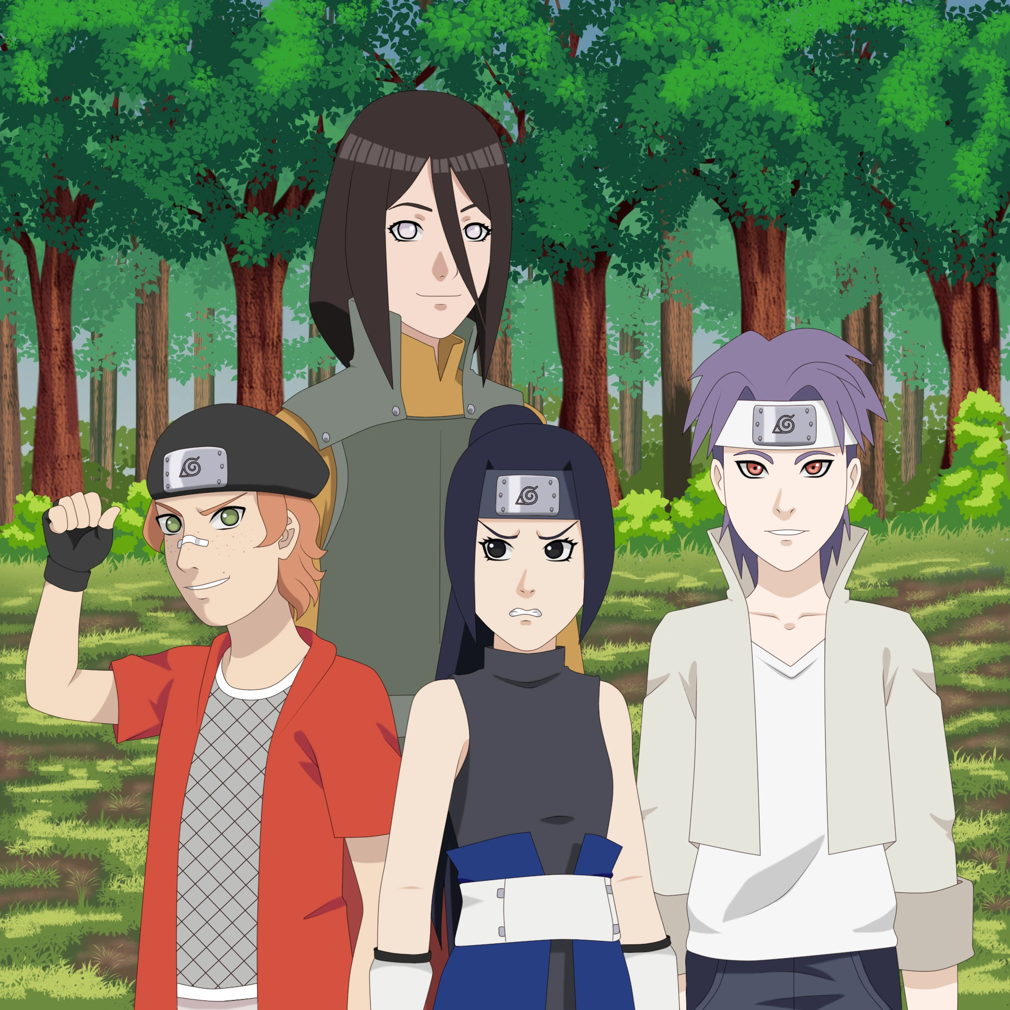 Team Hanabi | Naruto OC Wiki | Fandom