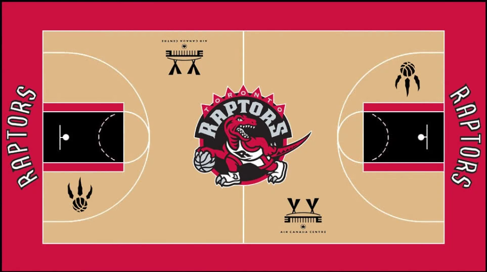 Toronto Raptors Basketball Court Toronto Raptors Facing Tough Battle