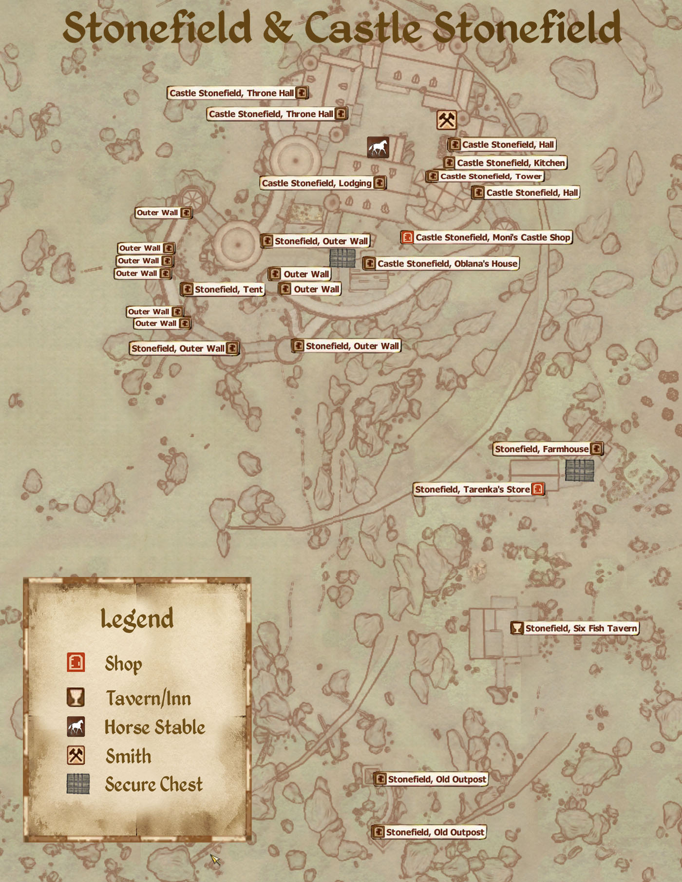 Image Castle Stonefield Map Nehrim Wiki Fandom Powered By Wikia