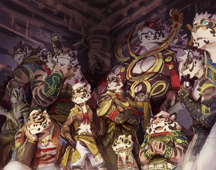 Guardian Tigers | Nekojishi Wiki | Fandom