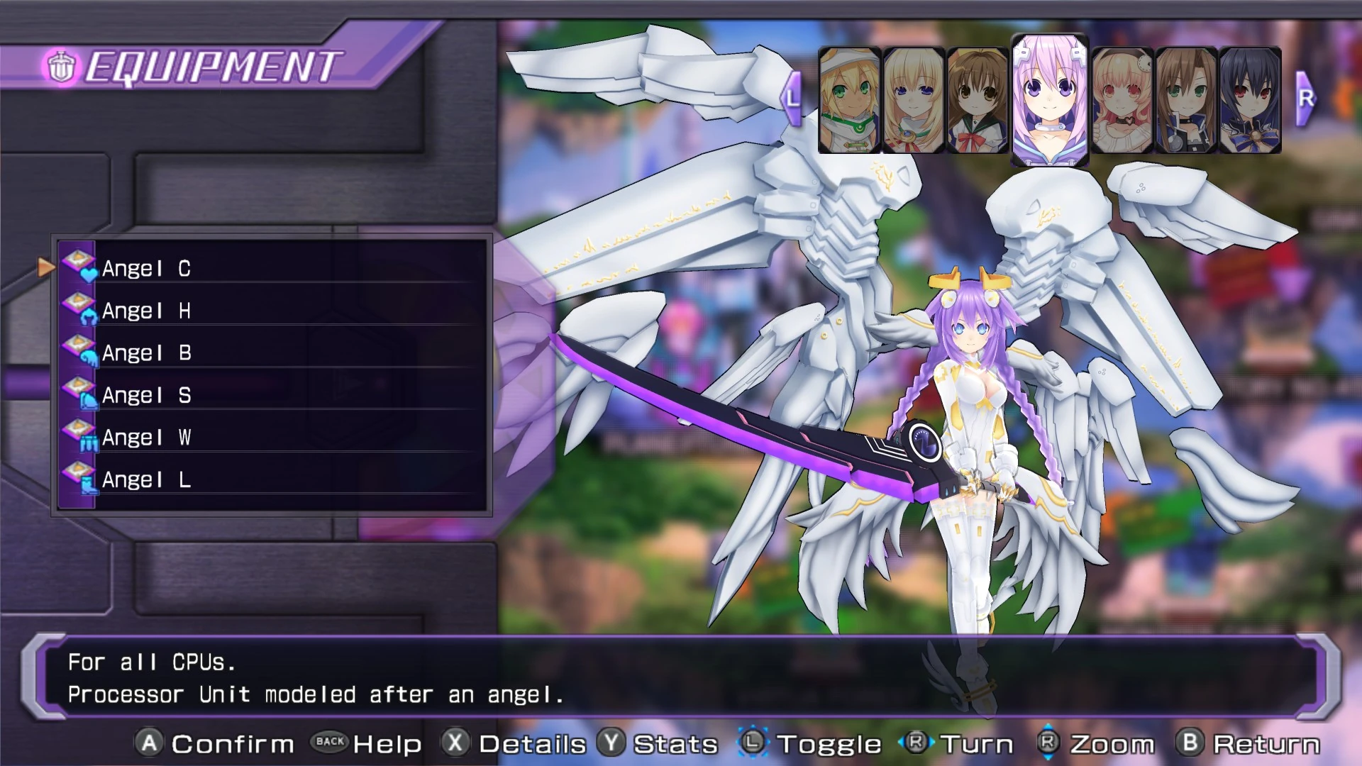 Processor Unit/Re;Birth1/Angel | Hyperdimension Neptunia Wiki | Fandom