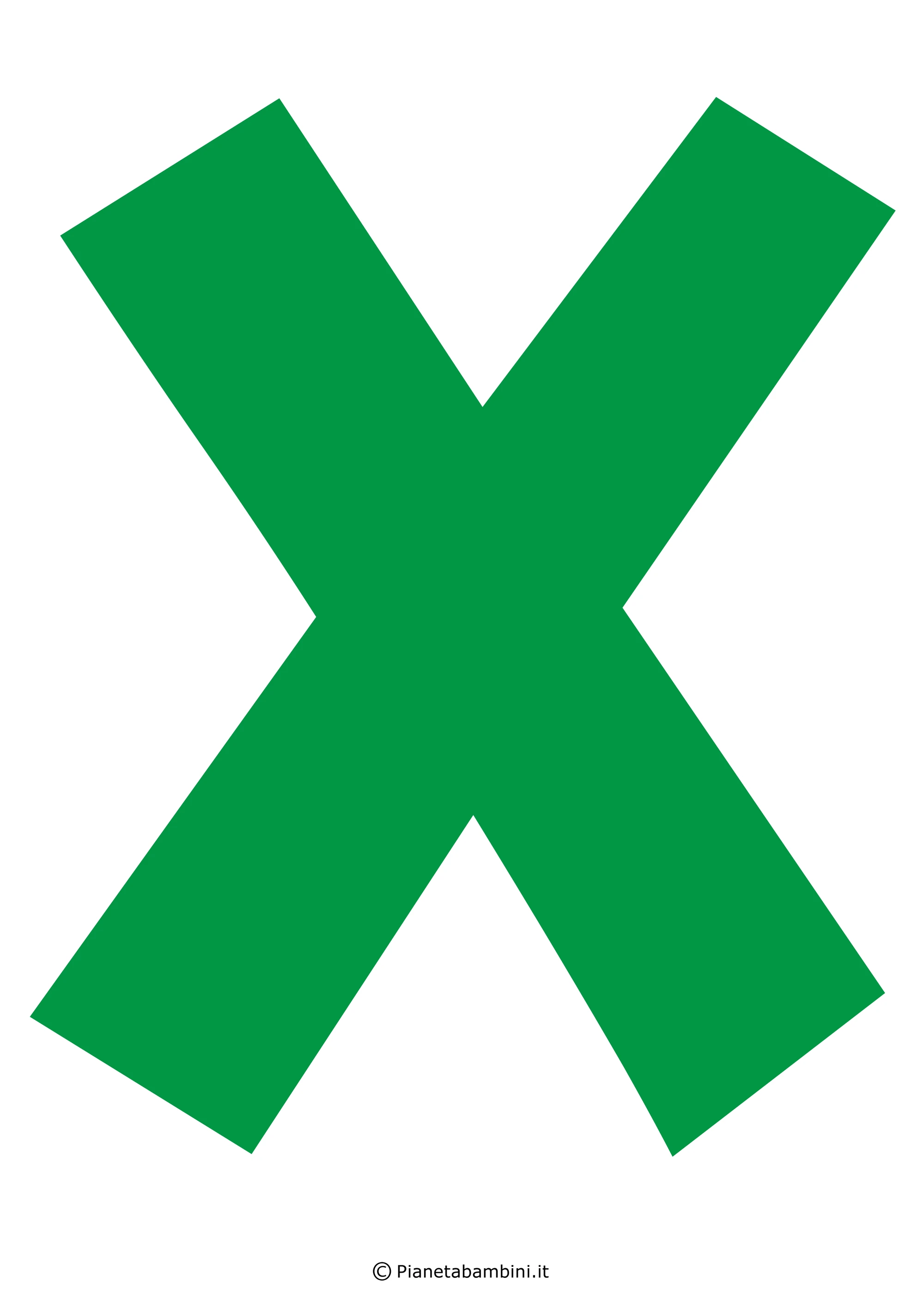 Imagen - Lettera-X-Verde.png | Fantendo Wiki | FANDOM powered by Wikia