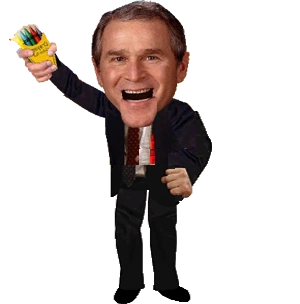 JibJab Bush | New Smash Bros Lawl Origin Wiki | Fandom