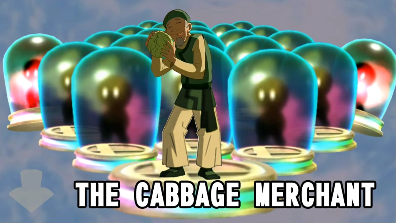 The Cabbage Merchant | New Smash Bros Lawl Origin Wiki | Fandom