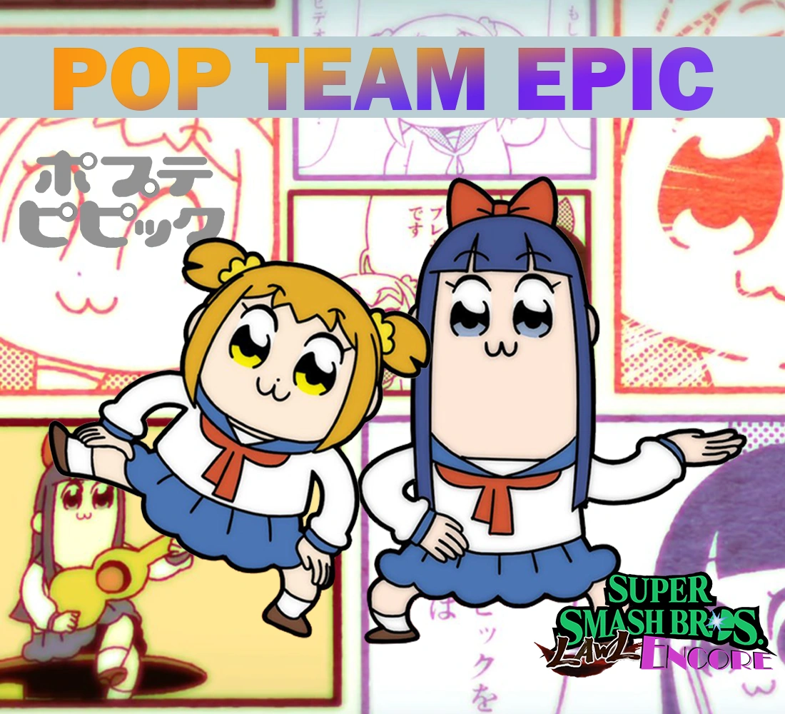 Popuko & Pipimi | New Smash Bros Lawl Origin Wiki | Fandom