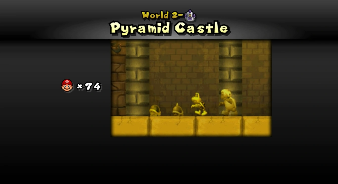 Pyramid Castle | Newer Super Mario Bros. Wiki | Fandom