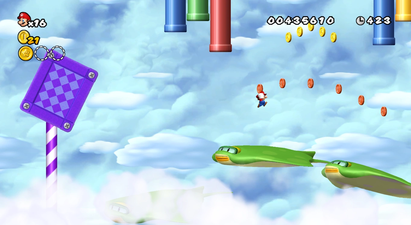 World 5 5 Another Super Mario Bros Wii Newer Super Mario Bros