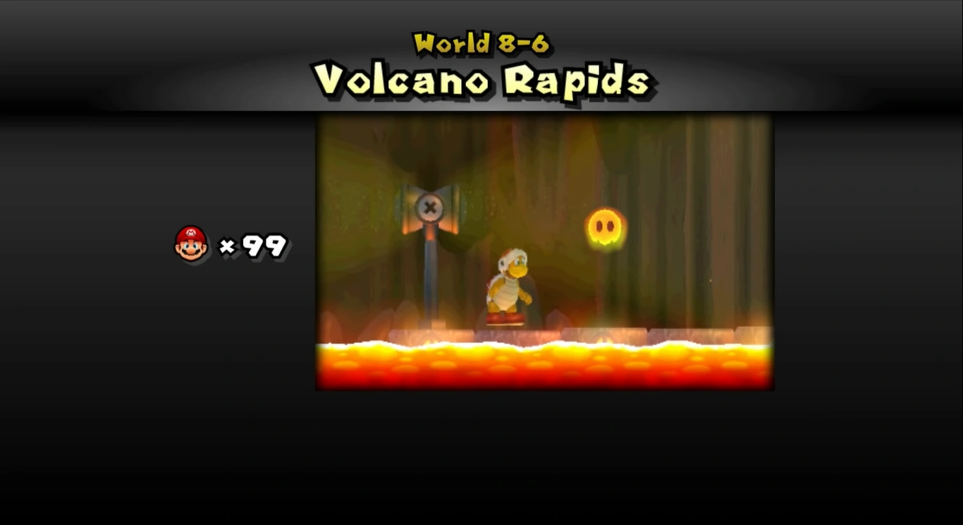 Volcano Rapids | Newer Super Mario Bros. Wiki | Fandom