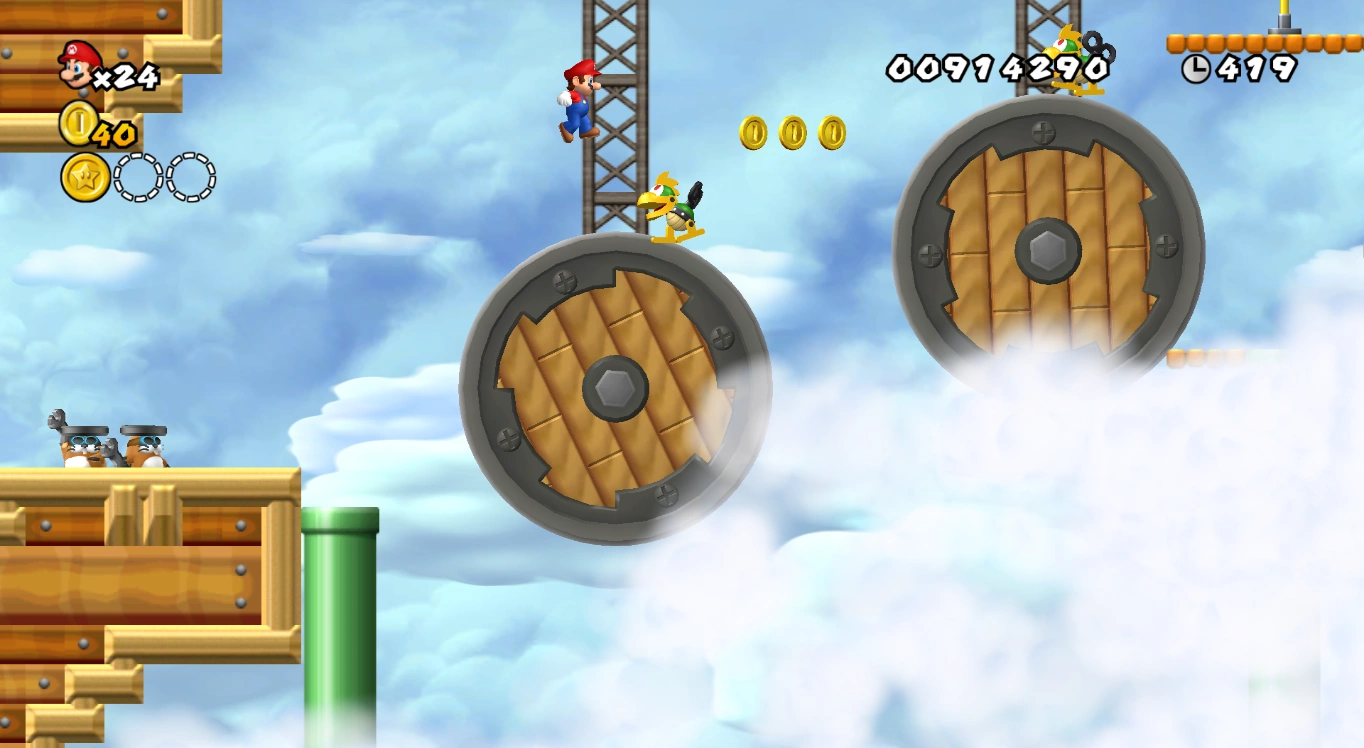 World 6-Airship (Another Super Mario Bros. Wii) | Newer Super Mario ...