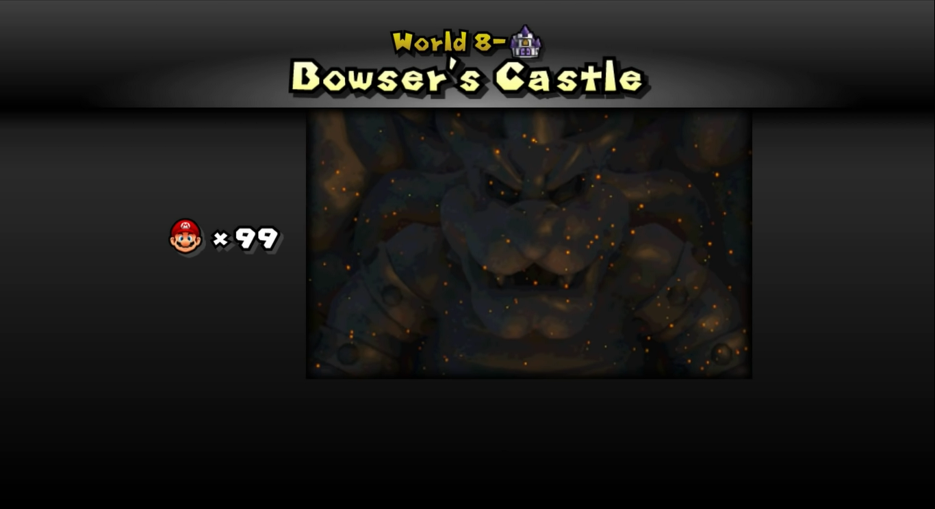 Bowser's Castle (Newer Super Mario Bros. Wii) | Newer Super Mario Bros ... Bowser's Castle (Newer Super Mario Bros. Wii) | Newer Super Mario Bros ...