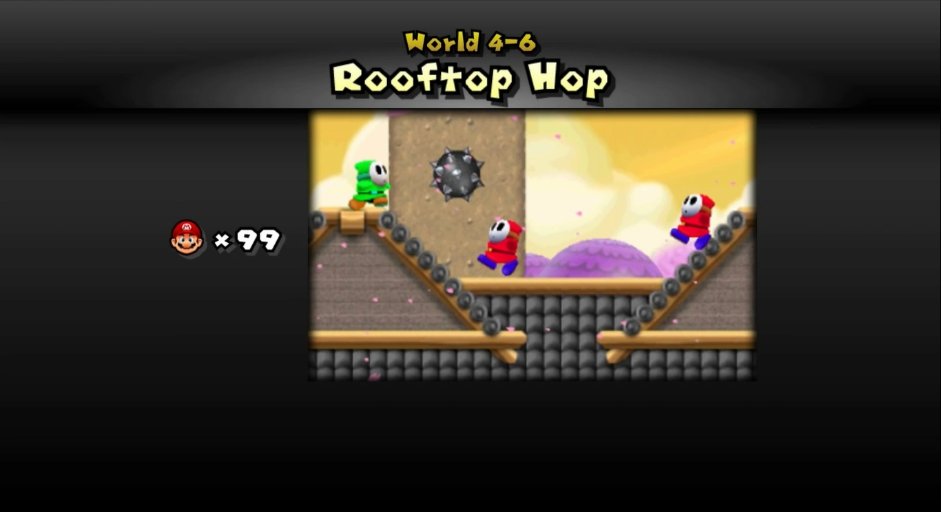 Rooftop Hop | Newer Super Mario Bros. Wiki | Fandom