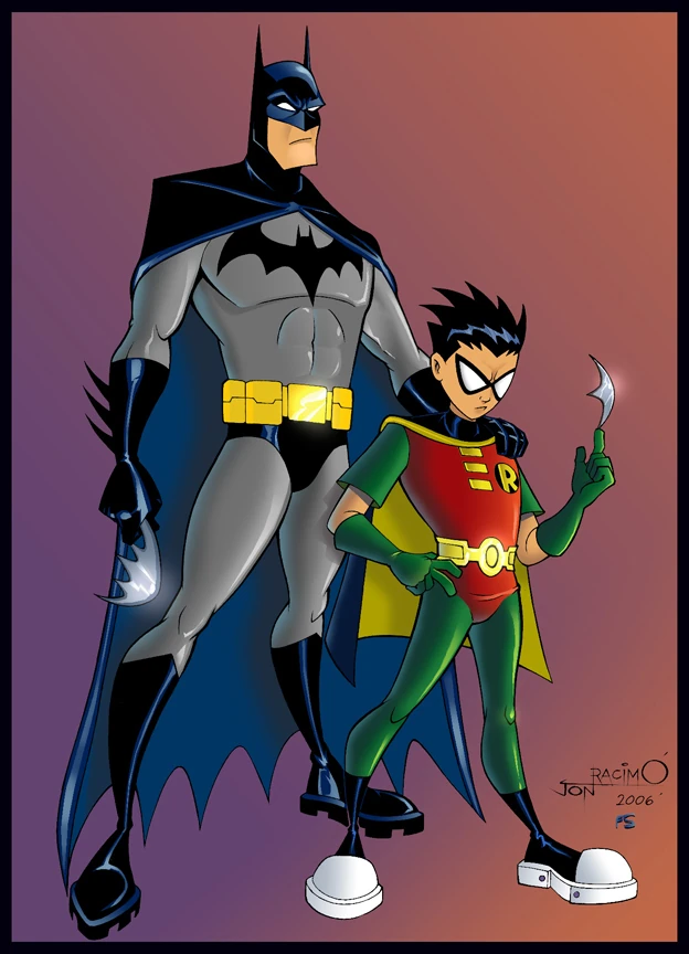 Image - Anime Batman and Robin.jpg | New Marvel Wiki | FANDOM powered ...