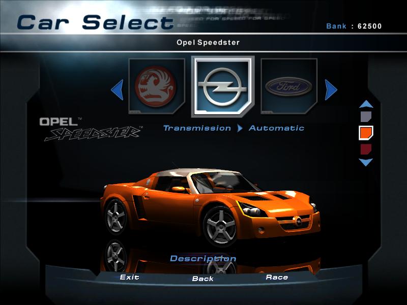 Opel Speedster Need For Speed Wiki Fandom Powered By Wikia