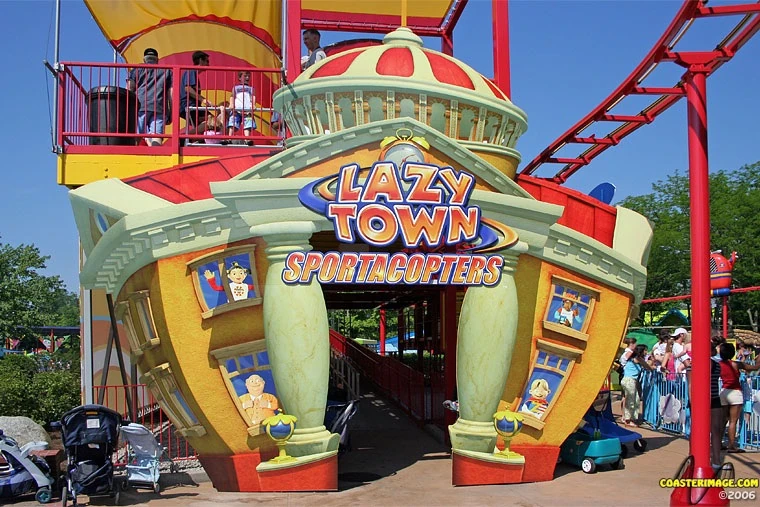 Lazytown Sportacopters | Nickelodeon In Amusement Parks Wikia | FANDOM ...