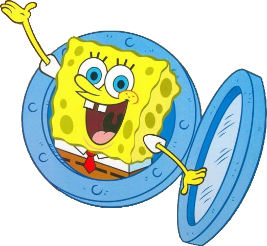 Image - SpongeBob waving from his window.png | Nickelodeon | FANDOM ...