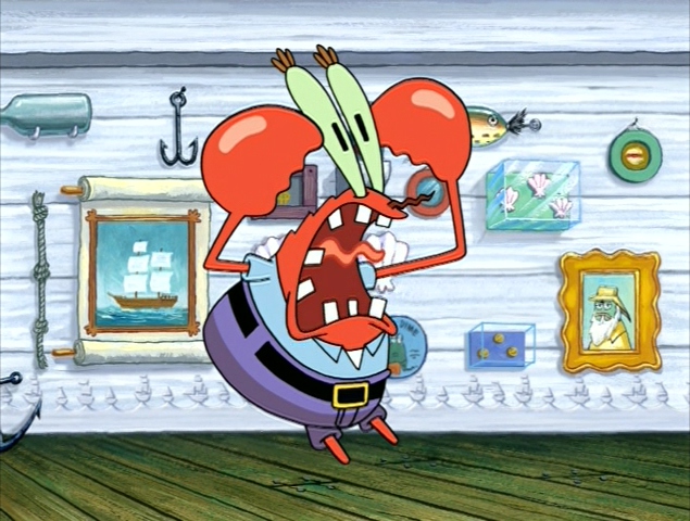 Image - Krabs screaming.jpg | Nickelodeon | FANDOM powered by Wikia