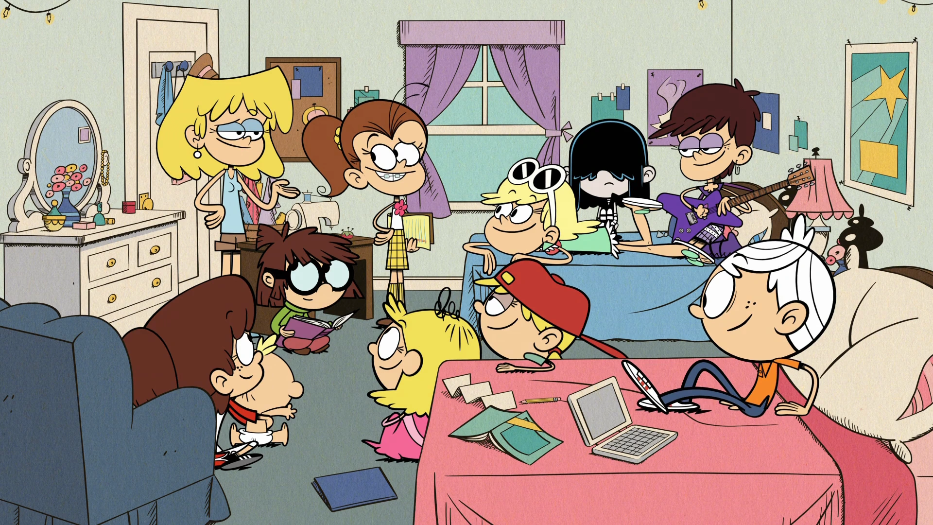 Image - Loud siblings' meeting.png | Nickelodeon | FANDOM powered by Wikia