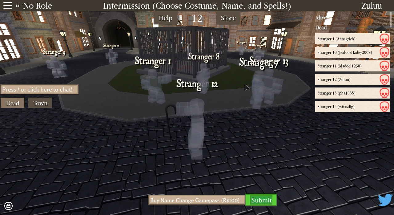 The Town | Night of the Werewolf Wiki | Fandom