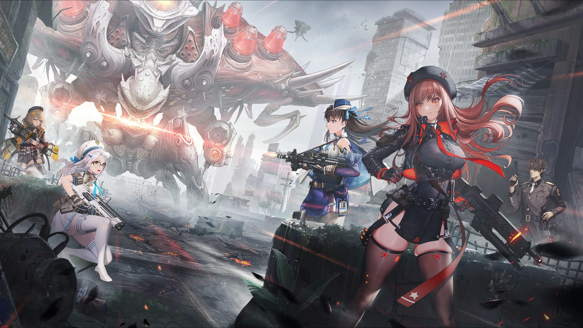 Nikke: Goddess of Victory Force add: Three ACU Commanders(Supreme ...