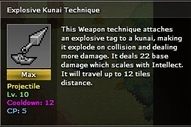 Explosive Kunai Technique | Nin Online Wiki | Fandom