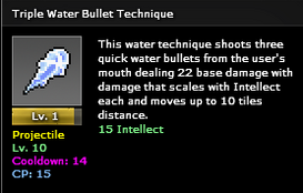 Water Bullet Technique | Nin Online Wiki | Fandom