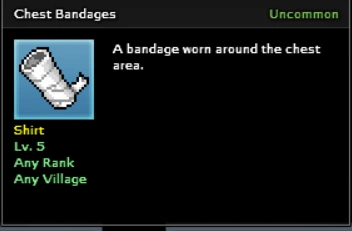 Chest Bandages | Nin Online Wiki | Fandom