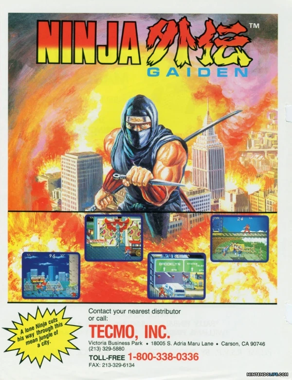 Ninja Gaiden (Arcade) | Ninja Gaiden Black Wiki | FANDOM powered by Wikia