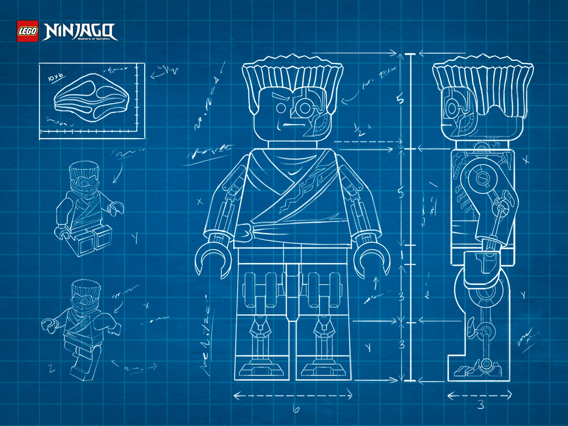 Obraz - Zane Blueprint.jpg | LEGO Ninjago Wiki | FANDOM powered by Wikia