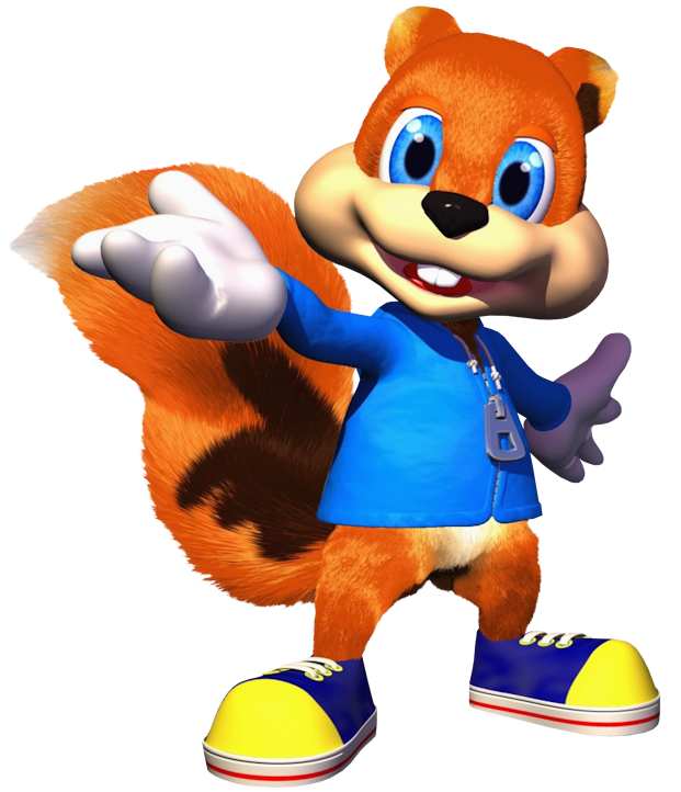 Imagen - Conker Artwork - Conker's Bad Fur Day.png | Nintendo 64 Wiki ... Imagen - Conker Artwork - Conker's Bad Fur Day.png | Nintendo 64 Wiki ...