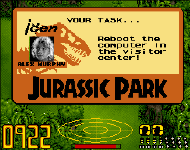 Jurassic Park Snesgallery Nintendo Fandom