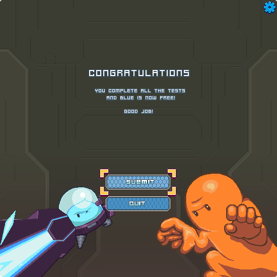 Test Subject Blue 2 | Nitrome Fan Fiction Wiki | FANDOM powered by Wikia