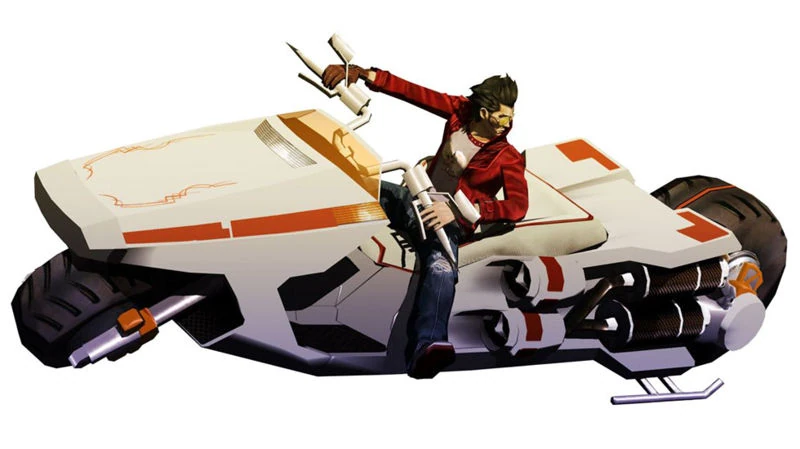 Travis Touchdown and the Schpeltiger | No More Heroes Wiki | FANDOM ...