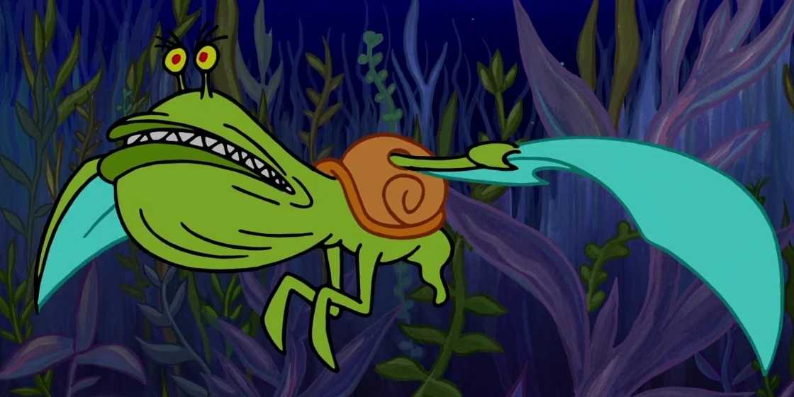 Long-Winged Monster Snail (SpongeBob SquarePants) | Non-alien Creatures ...