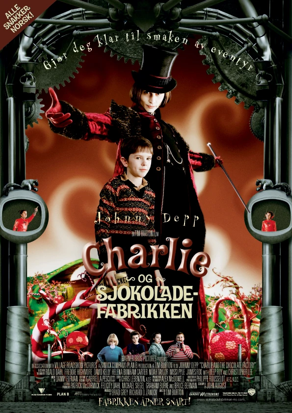Charlie og sjokoladefabrikken | Norske Dubber Wikia | Fandom