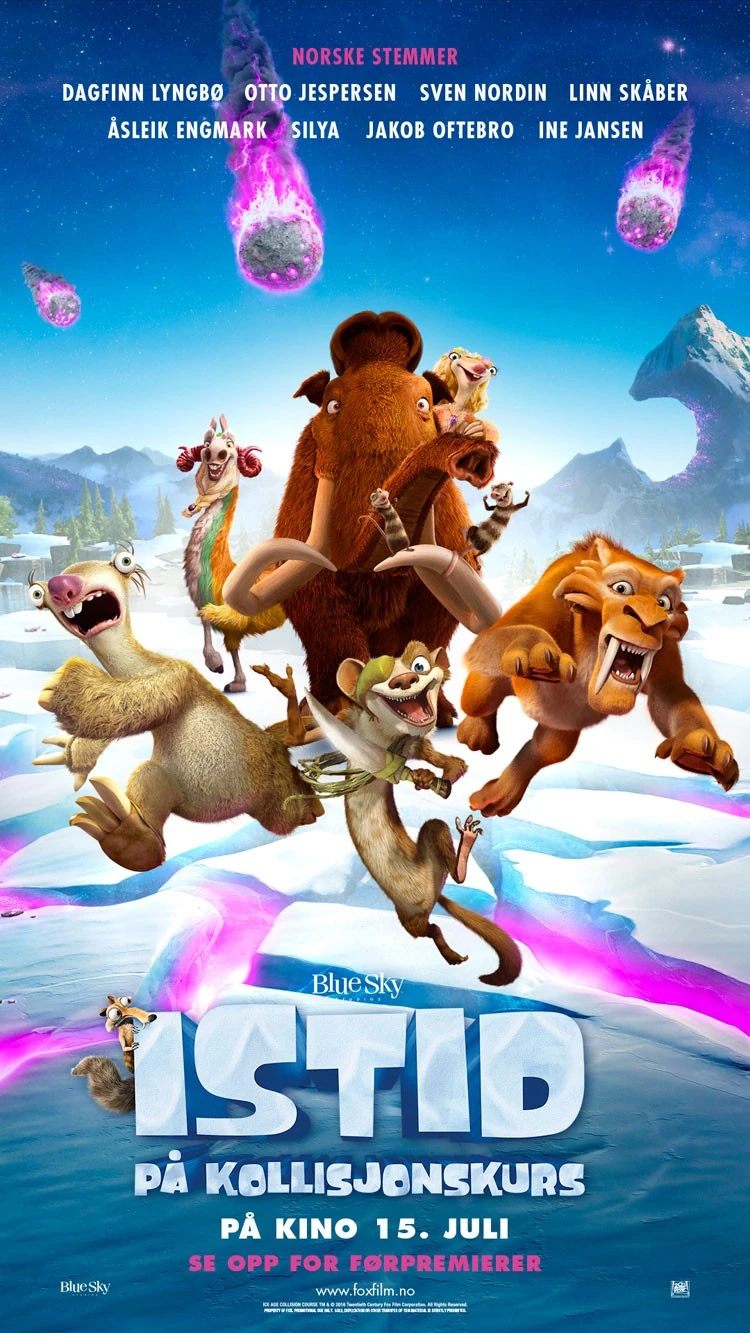 Istid 5: På kollisjonskurs (Film) | Norske Dubber Wikia | Fandom