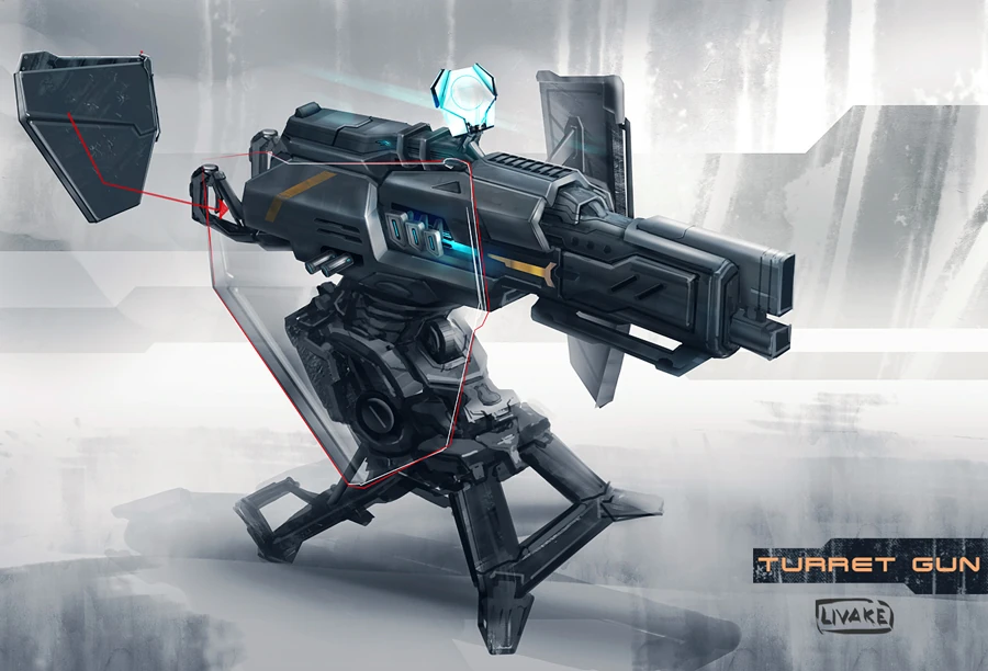 Machine Gun Turret | N.O.V.A Wiki | FANDOM powered by Wikia