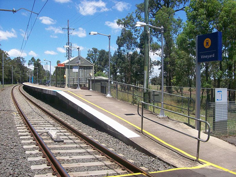 Vineyard Railway Station Nsw Trains Wiki Fandom Powered By Wikia