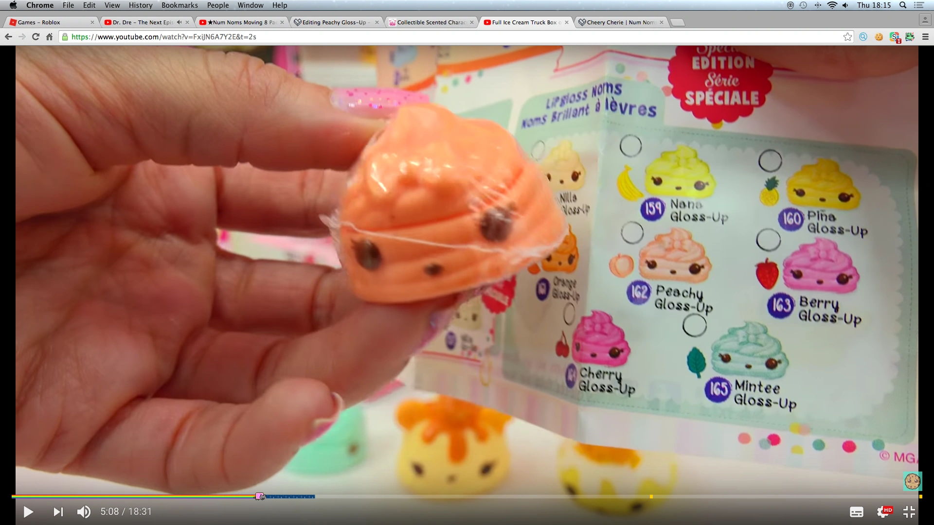 Peachy Gloss-Up | Num Noms Wikia | FANDOM powered by Wikia