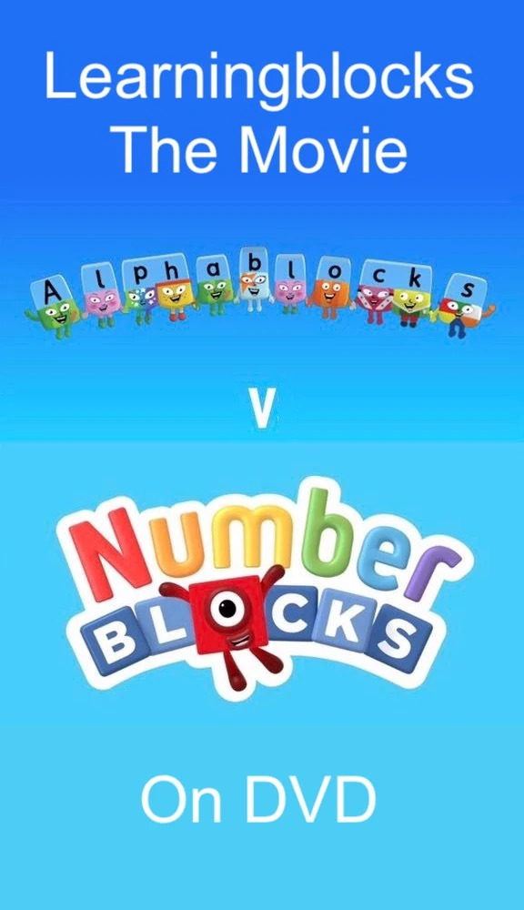 Learningblocks: The Movie 2020 DVD (Febuary 2020) | Numberblocks Fanon ...