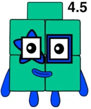 Squar (4.5) | Numberblocks Scratch Wiki | Fandom